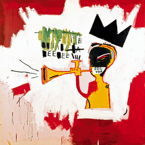 Trumpet, 1984 Art Print by Jean-Michel Basquiat | King & McGaw