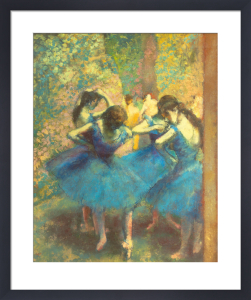 Blue Dancers, c.1899 Art Print by Edgar Degas | King & McGaw