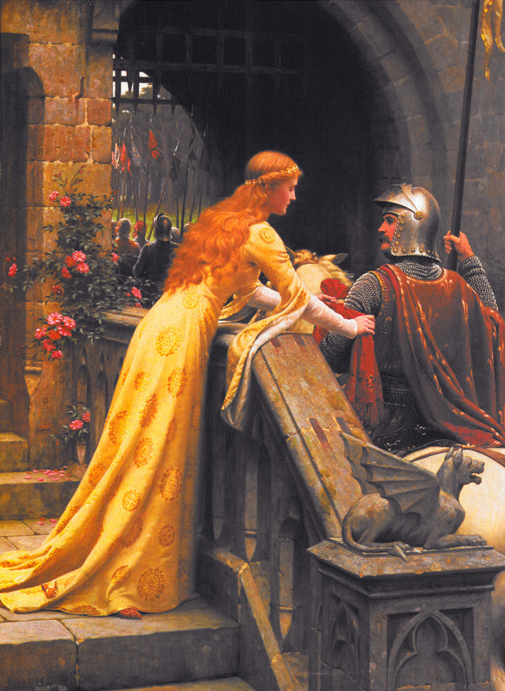 God Speed Art Print by Edmund Blair Leighton | King & McGaw