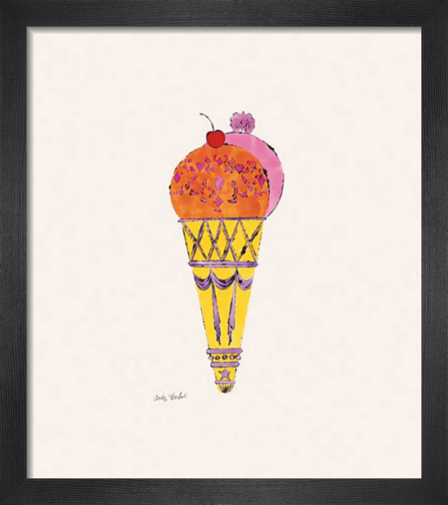 Andy Warhol Pop Art Ice Cream