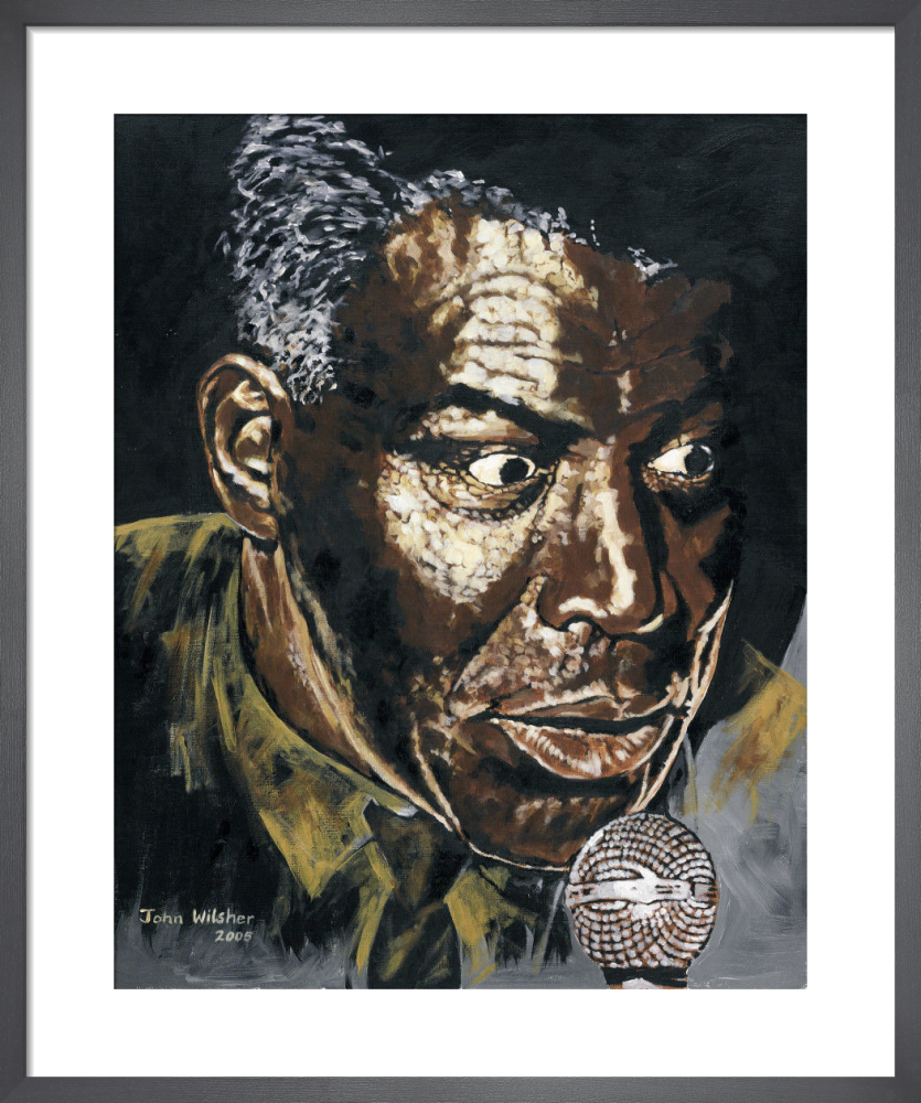 Howlin' Wolf Art Print by John Wilsher | King & McGaw