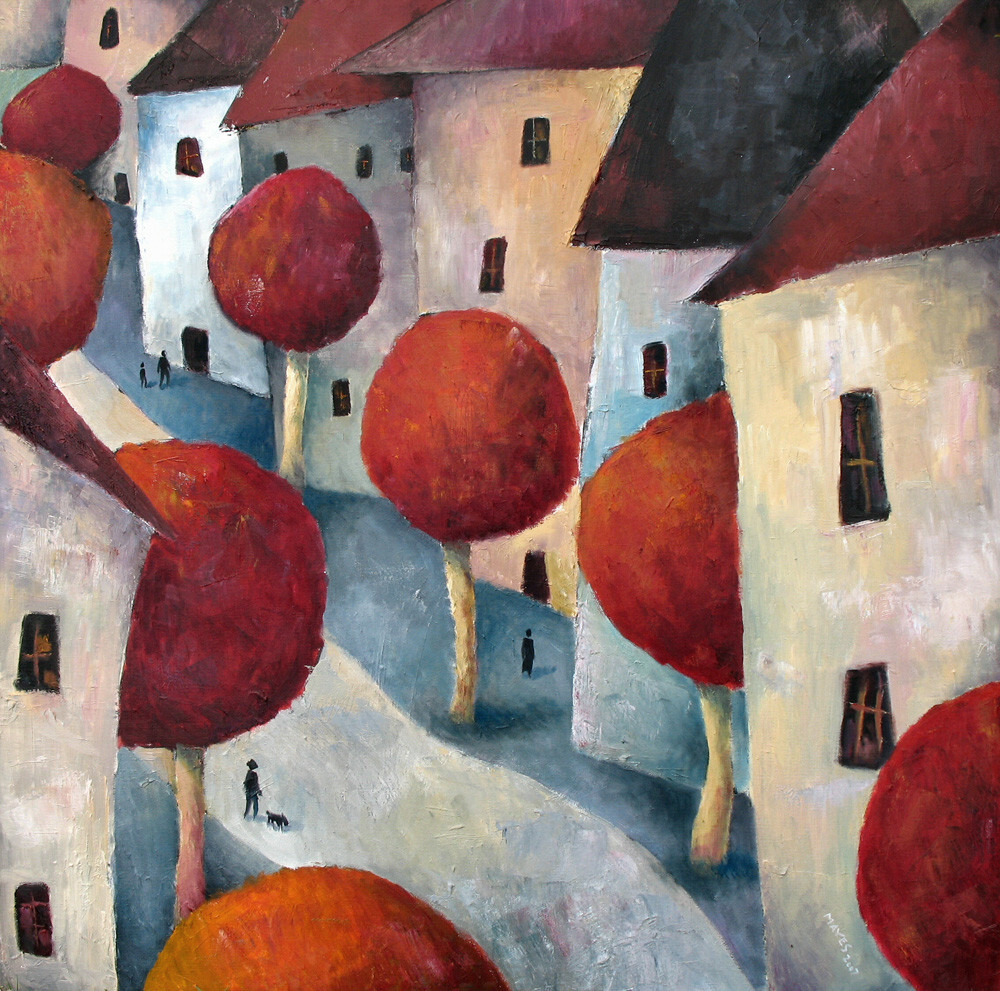 The Avenue Art Print by Jeremy Mayes | King & McGaw