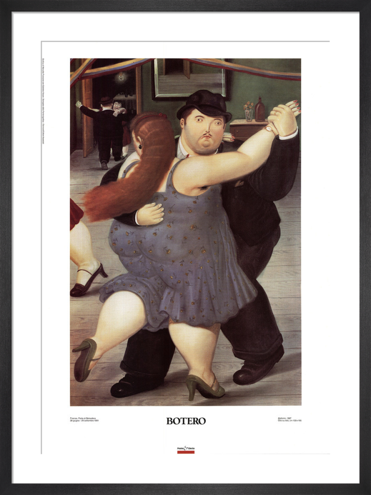 Dancers, 1987 Art Print by Fernando Botero | King & McGaw