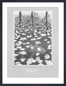 Puddle Art Print by M.C. Escher at King & McGaw