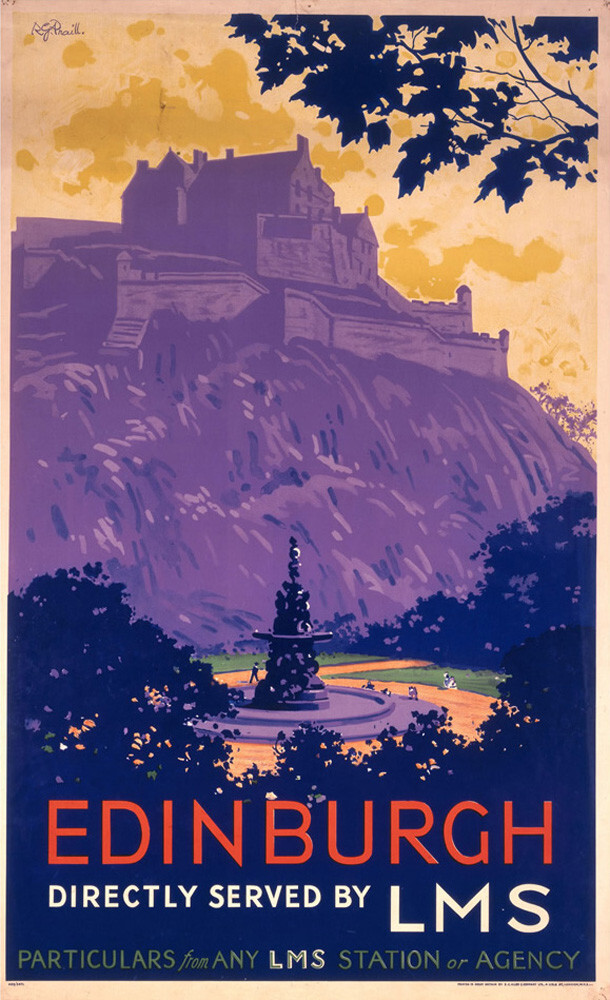 Edinburgh - Castle Art Print by Anonymous | King & McGaw