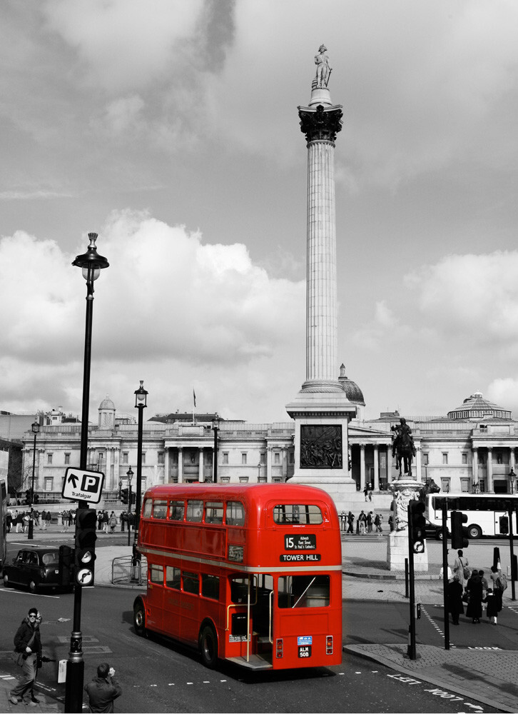 Trafalgar Square Art Print by Panorama London | King & McGaw