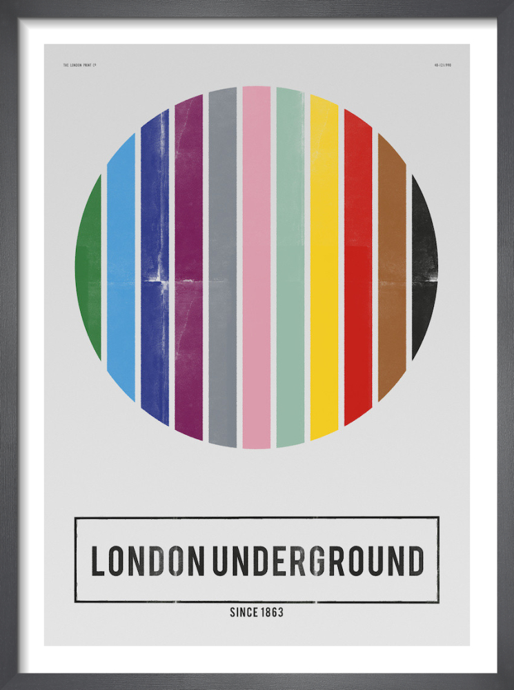 London Underground Art Print by Nick Cranston | King & McGaw
