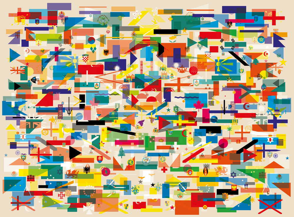 All Countries Art Print by Yoni Alter | King & McGaw