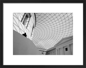 London - Pink Art Print by David Bushell | King & McGaw