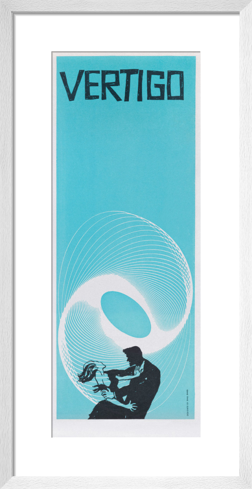 vertigo framed poster