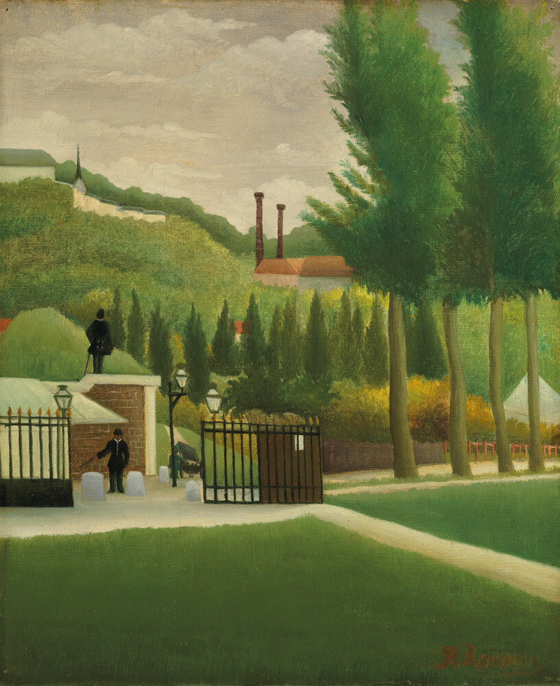 The Toll gate Art Print by Henri Rousseau | King & McGaw