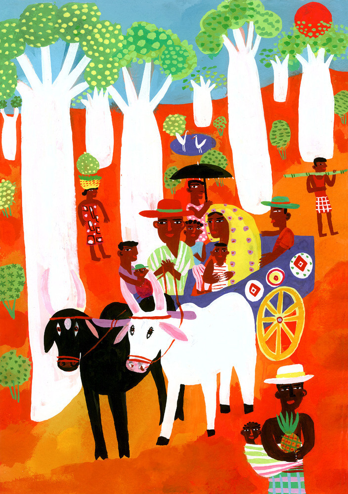 Madagascar travel Art Print by Christopher Corr | King & McGaw