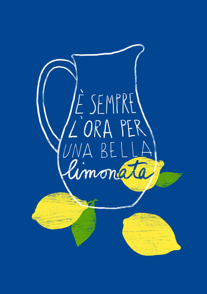 Limonata Art Print by Ana Zaja Petrak | King & McGaw