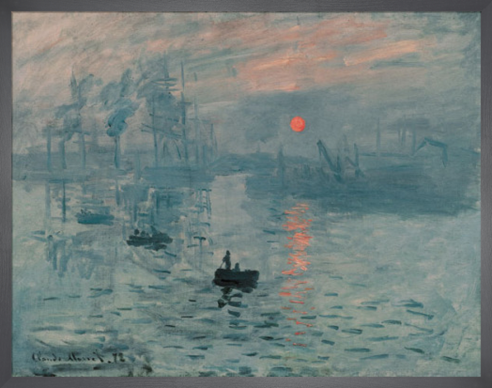 Impression Sunrise Art Print by Claude Monet King McGaw