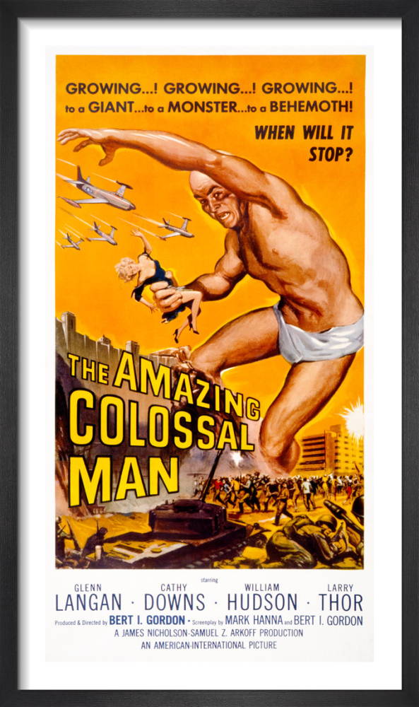 The Amazing Colossal Man Art Print by Cinema Greats | King & McGaw
