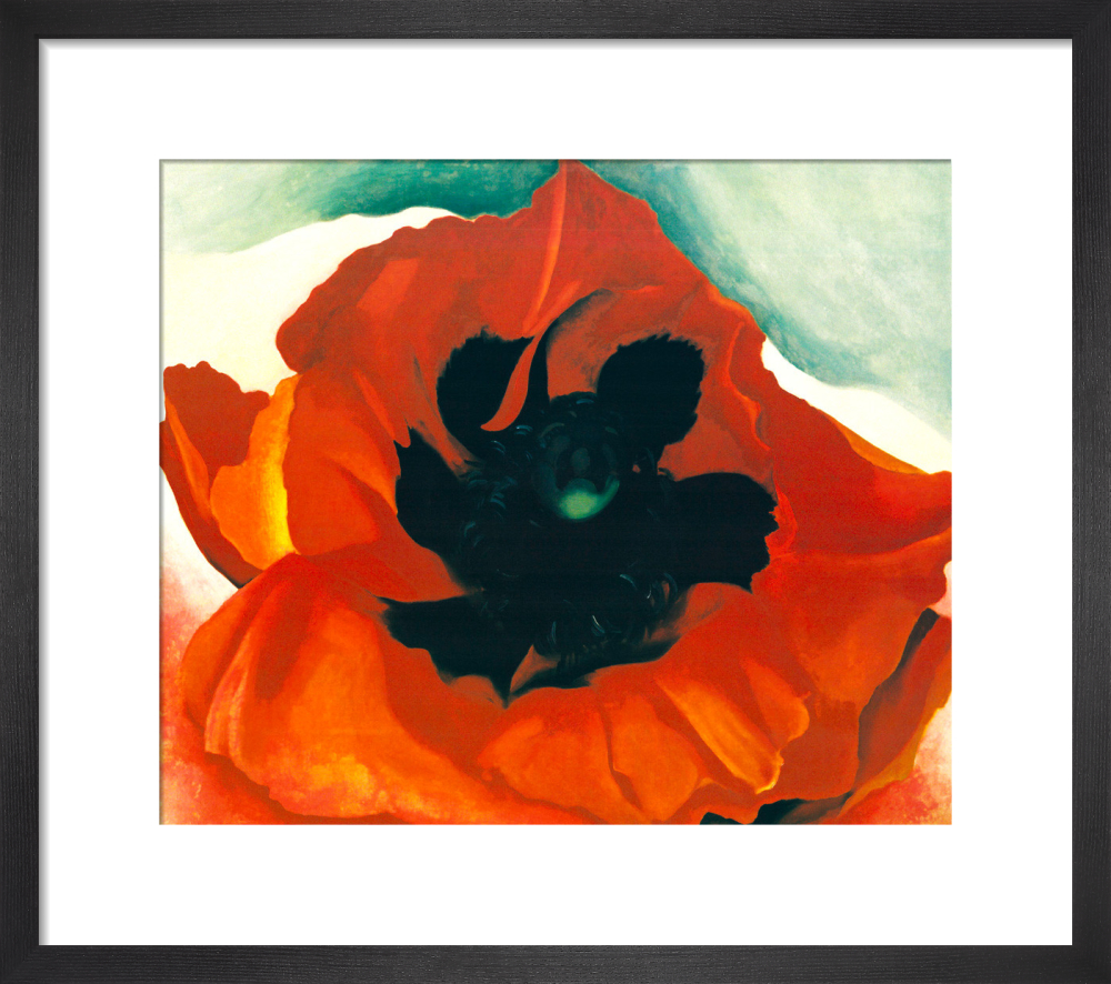 Red Poppy, 1927 Art Print by Georgia O'Keeffe | King & McGaw