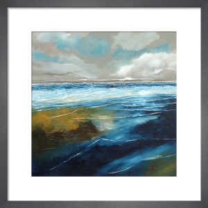 Squared Seascape 1 Art Print by Stuart Roy | King & McGaw