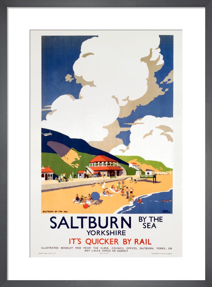Saltburn-by-the-Sea Art Print by Frank Newbould | King & McGaw