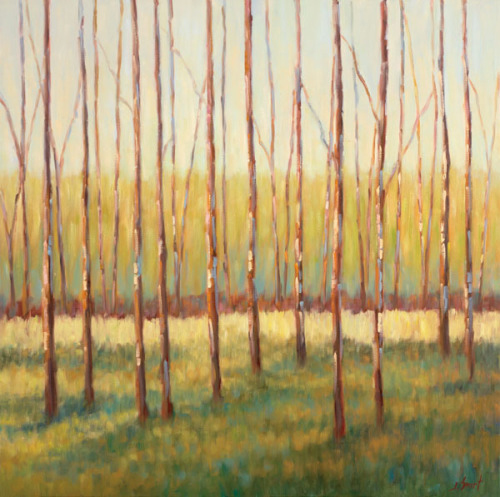 Grove of Trees Art Print by Libby Smart | King & McGaw
