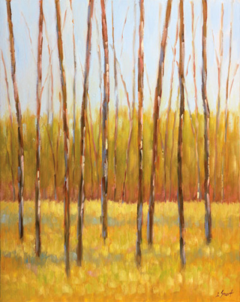 Tall Trees II (right) Art Print by Libby Smart | King & McGaw