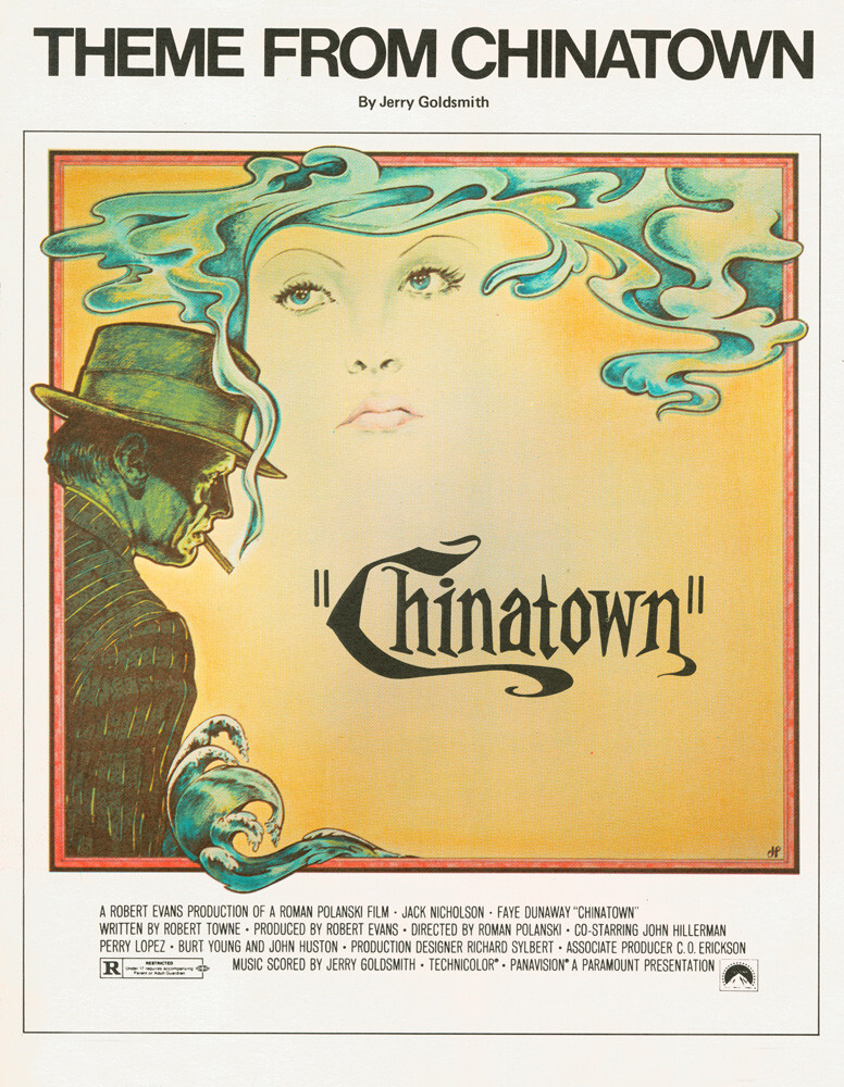 Theme from Chinatown Art Print from Art Inspired by Music | King & McGaw