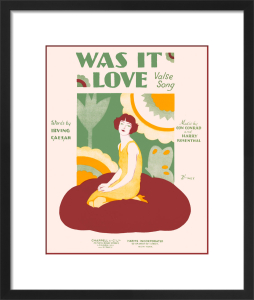 Fall in love Art Print by Andy Warhol | King & McGaw