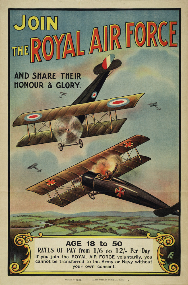 Join the Royal Air Force Art Print by F R | King & McGaw