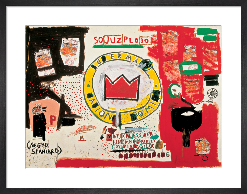 Untitled (Crown) 1988 Art Print by Jean-Michel Basquiat | King & McGaw