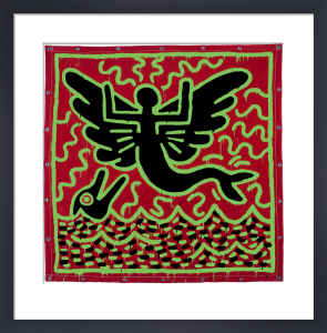 Pez Dispenser, 1984 Art Print by Jean-Michel Basquiat | King & McGaw