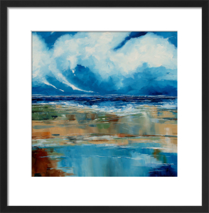 Seascape 4 Art Print by Stuart Roy | King & McGaw