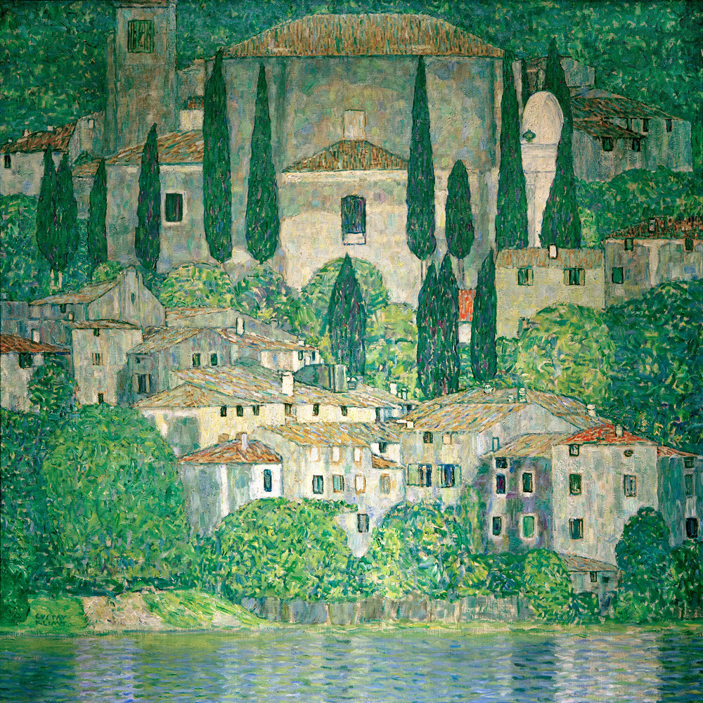 Church in Cassone, 1913 Art Print by Gustav Klimt | King & McGaw