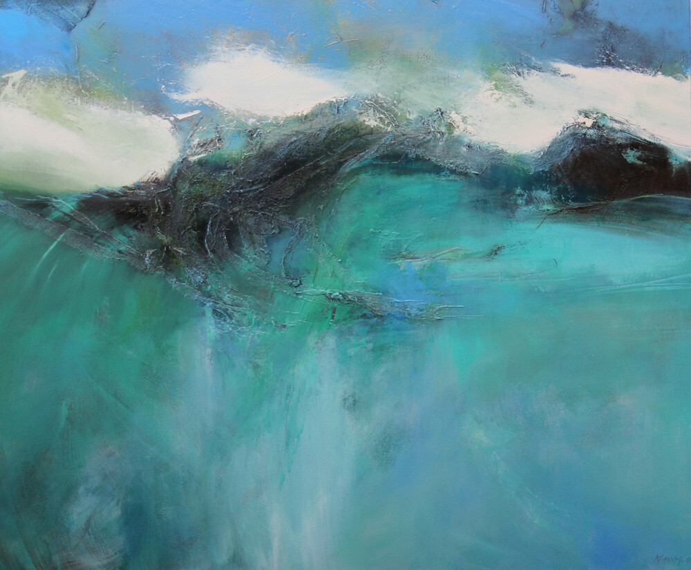 Surfacing Art Print by Kathy Ramsay Carr | King & McGaw