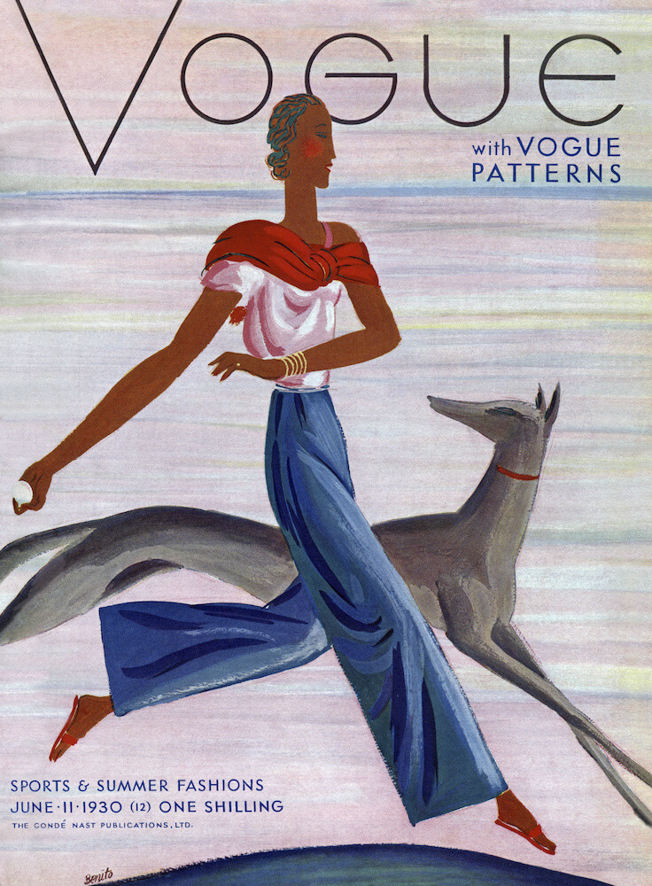 Vogue 11 June 1930 Art Print by Eduardo Benito | King & McGaw
