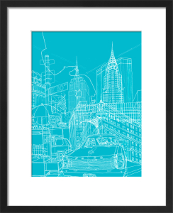 Paris Art Print by David Bushell | King & McGaw