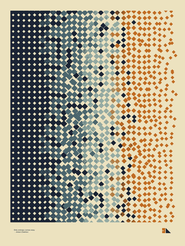 Entropy Art Print by Justin Van Genderen | King & McGaw