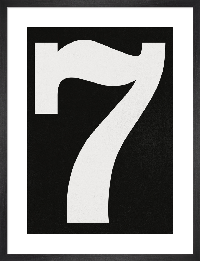 Seven Art Print by Reign & Hail | King & McGaw