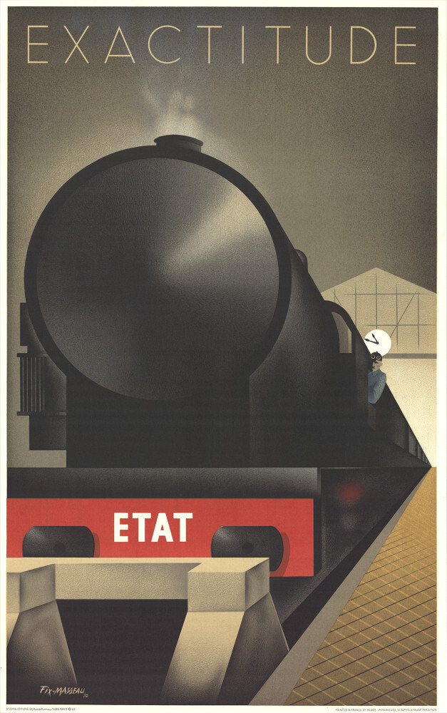 Exactitude (1982) Rare Poster by Pierre Fix-Masseau | King & McGaw