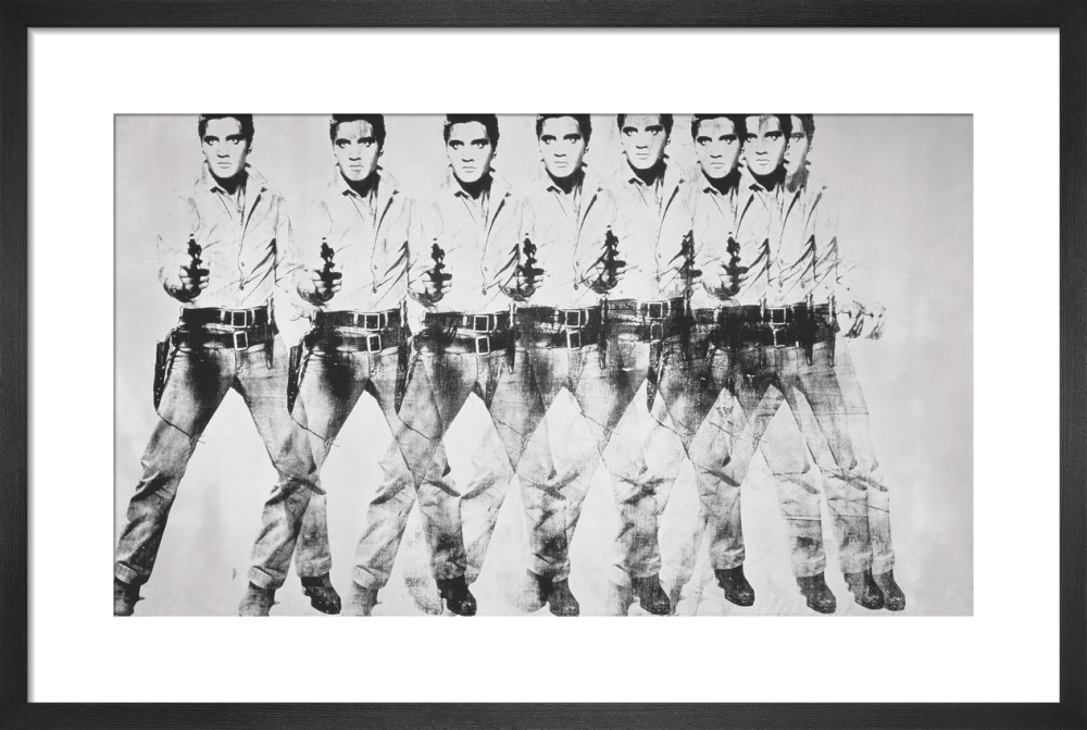 Eight Elvis, 1963 Art Print by Andy Warhol | King & McGaw