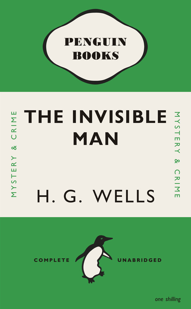 The Invisible Man Art Print from Penguin Books | King & McGaw