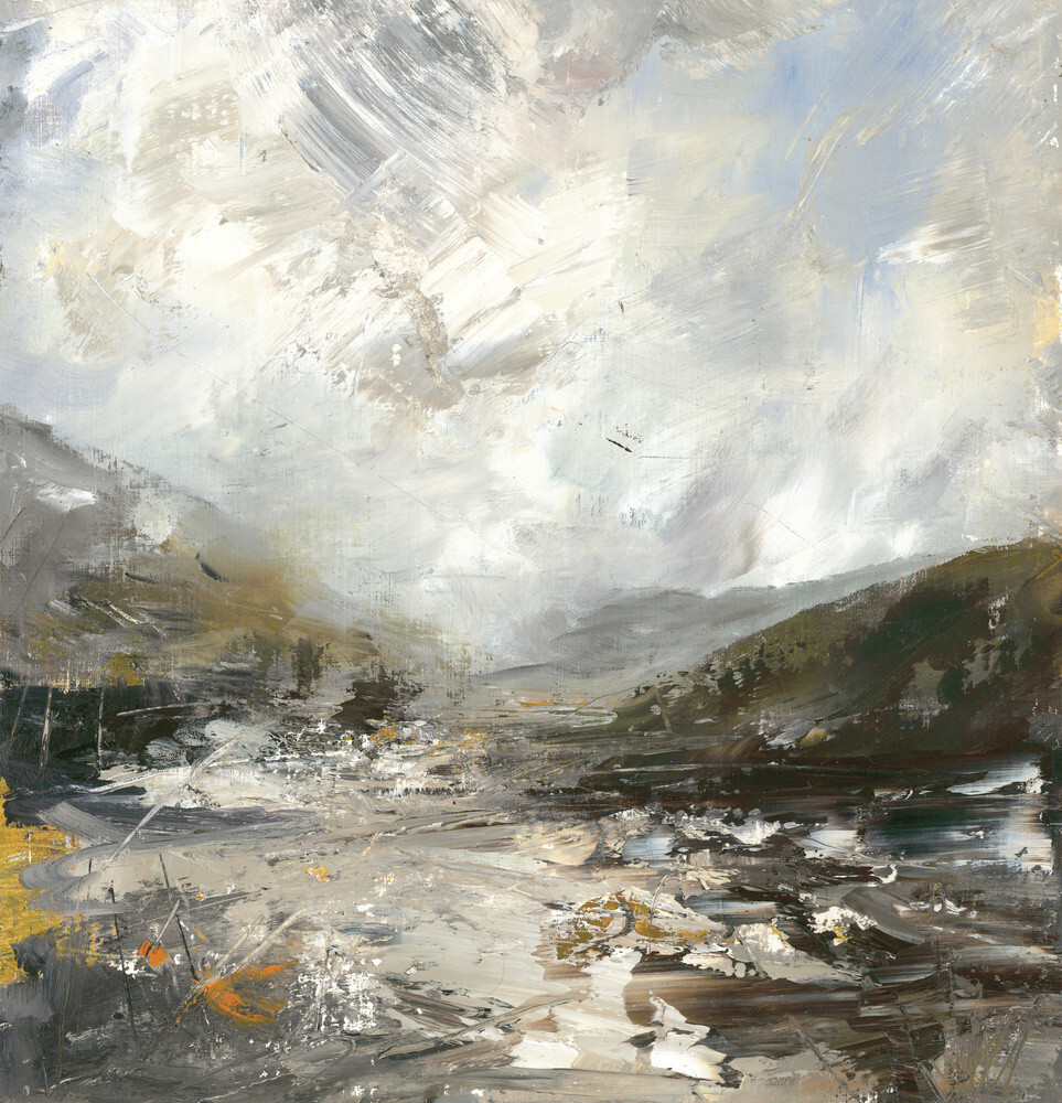 Winter Umbers Art Print by Lesley Birch | King & McGaw