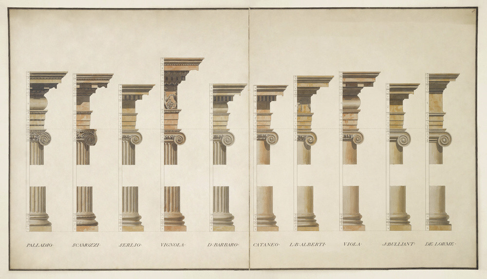 Ionic orders Art Print by The Soane Office | King & McGaw