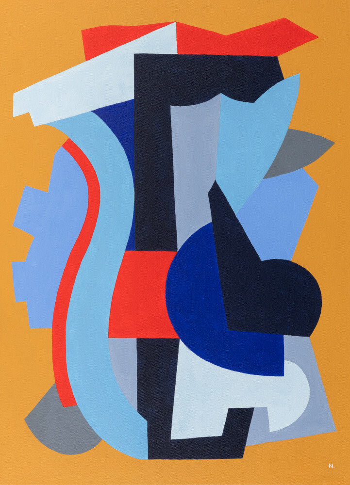 The Blue Lyre Art Print by Nils Jean | King & McGaw