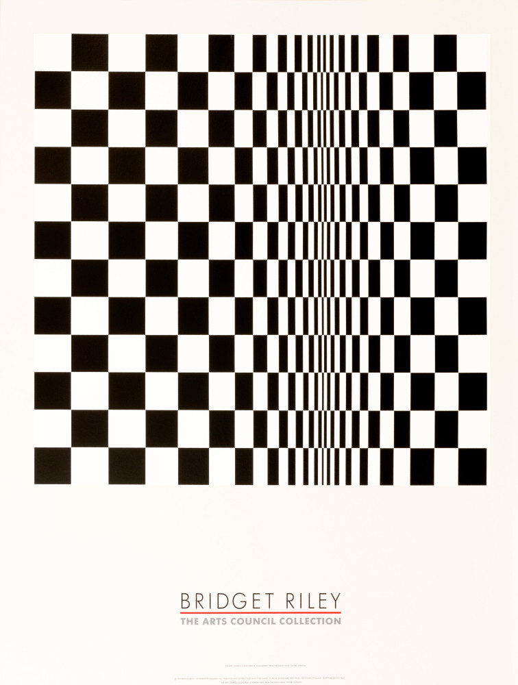 Movement in Squares, 1961 Silkscreen Print by Bridget Riley | King & McGaw
