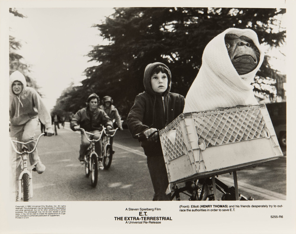 E.T. The Extra Terrestrial, 1982 Rare Print by Original Film Stills ...