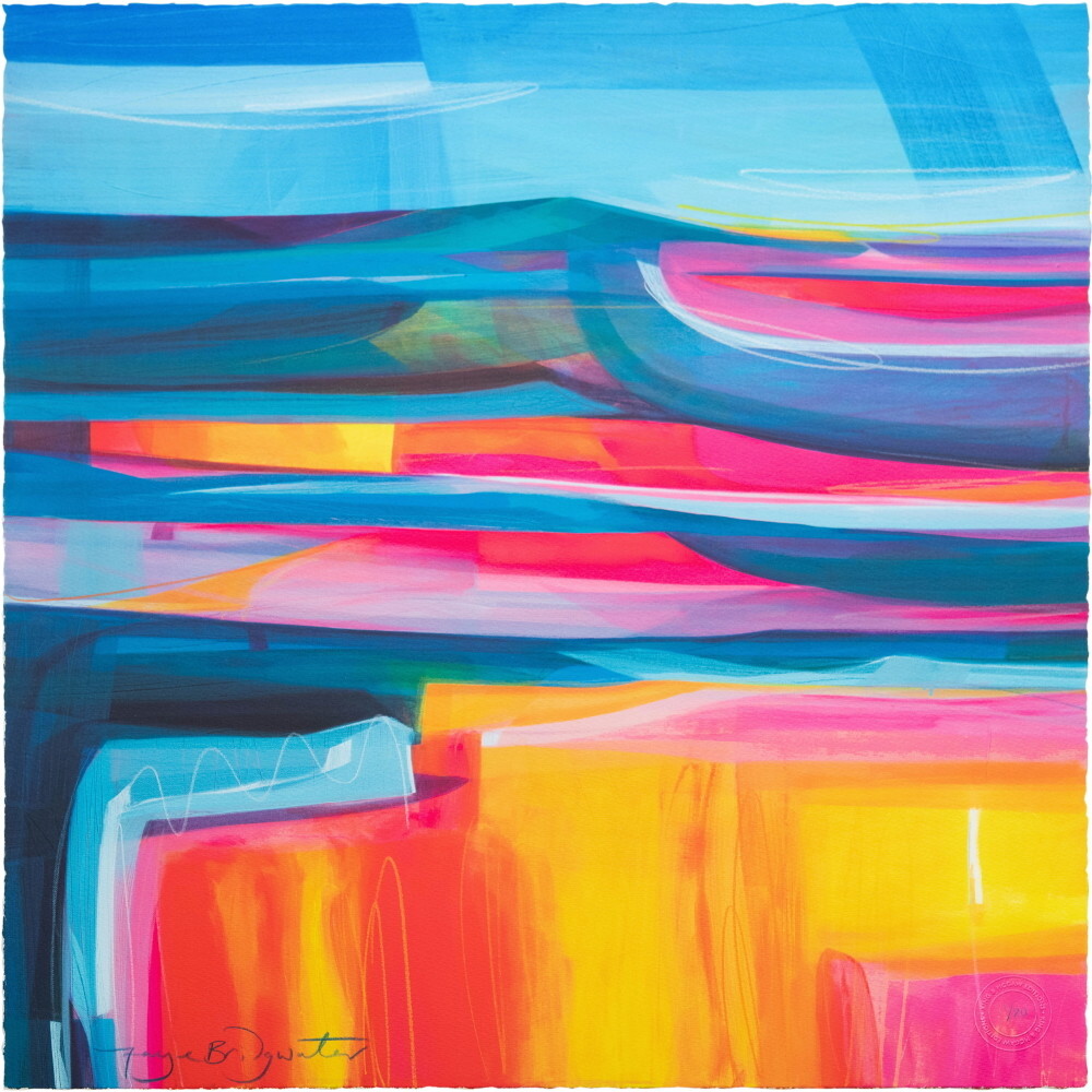 Happy Soul Art Print by Faye Bridgwater | King & McGaw