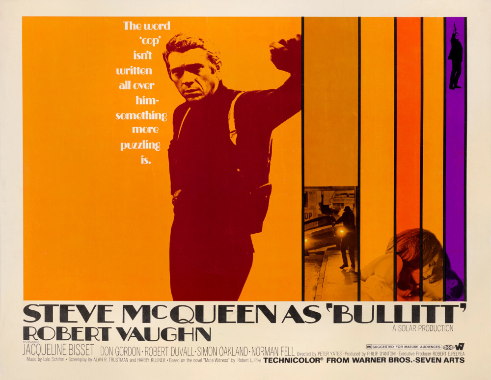 Bullitt Art Print by Cinema Greats | King & McGaw