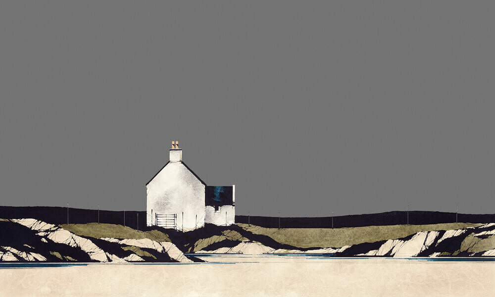 Tiree Coast Art Print by Ron Lawson | King & McGaw