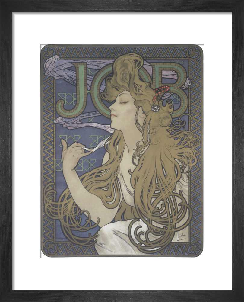 Job, 1897 Art Print by Alphonse Mucha | King & McGaw