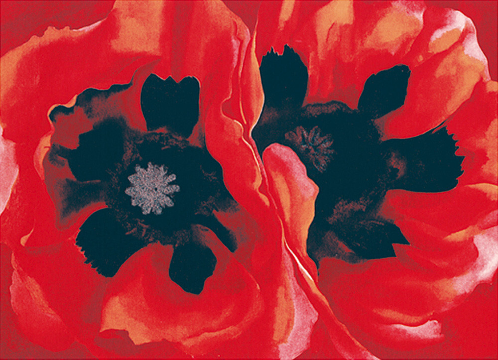 Oriental Poppies 1928 Art Print by Georgia O'Keeffe | King & McGaw